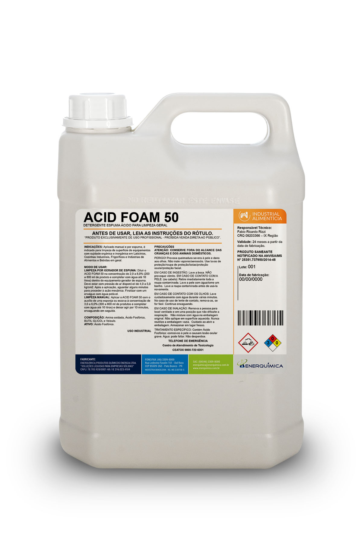 ACID FOAM 50 – Enerquimica