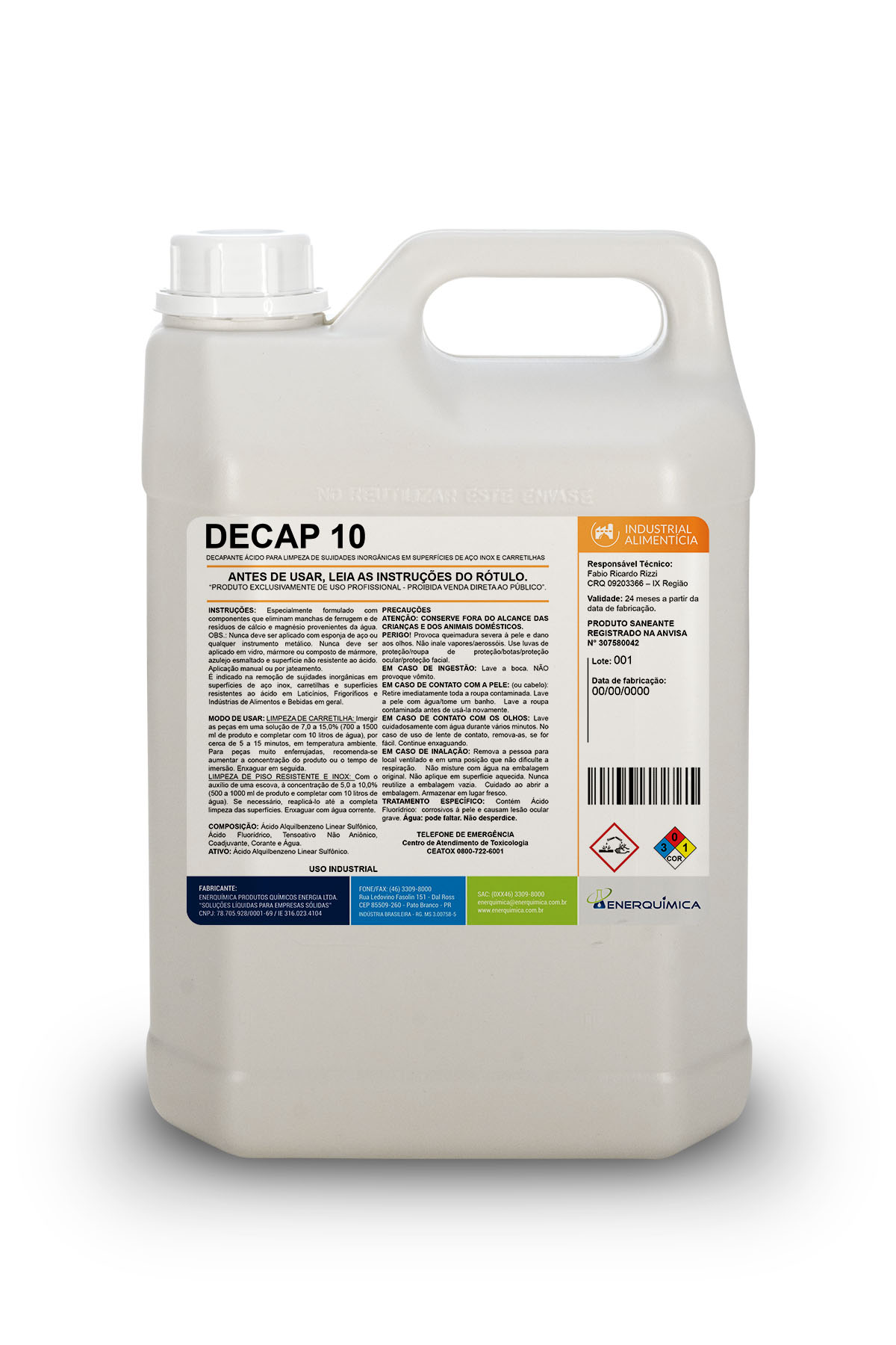 DECAP 10 – Enerquimica